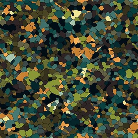 Full Seamless Camouflage Texture Print Pattern Usable For Jacket Pants