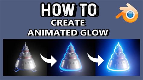How To Create Animated Glow Blender Eevee Youtube