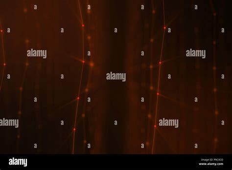 Abstract Background Of Lines And Dots Low Poly Mesh Internet Connections Technology Concept