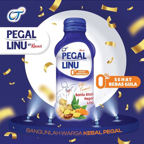 Jual Pegal Linu By Kiranti Sehat Bebas Gula 120ml [isi 3 Botol