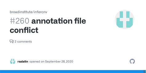 Annotation File Conflict Issue 260 Broadinstitute Infercnv GitHub