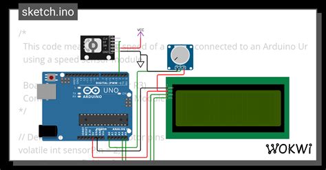 rpm tester wokwi esp32 stm32 arduino simulator