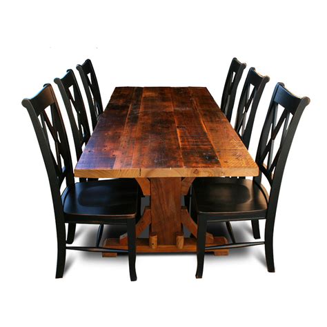 Cajun Timber Frame Barnwood Table