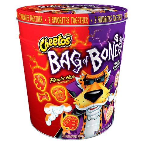 Cheetos Bag Of Bones Cheese Flavored Snacks
