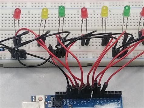 LED Roulette Circuit Arduino Project Hub