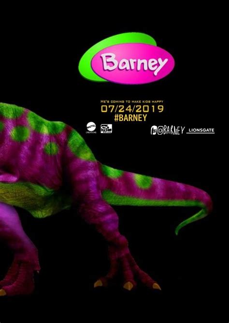 Lionsgate Mattels Barney 2019 Fan Casting On Mycast
