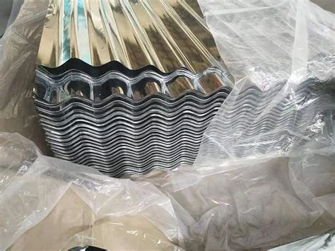 Bis Certified Gi Corrugated Sheet Processed Via Cutting Welding Punching Services Buy