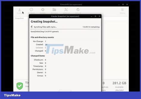 how to use timeshift to backup and restore a linux system