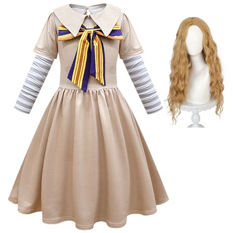 Tondswi Megan Cosplay Dress For Girls Halloween Party Fancy Costume
