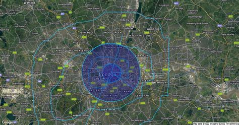 London Zones Scribble Maps