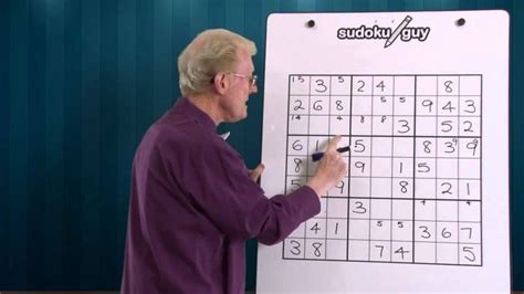 Lesson 6 Sudoku Rule Of Exclusion 2 Empty Cells Hint For Small