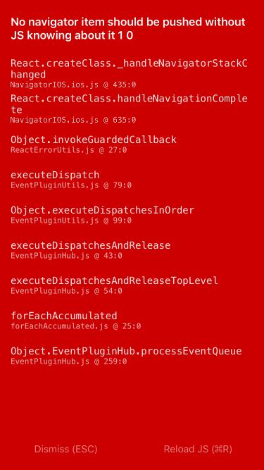 Ios Reactnative Is It Possible To Have Nested Navigatorios With Modals Stack Overflow