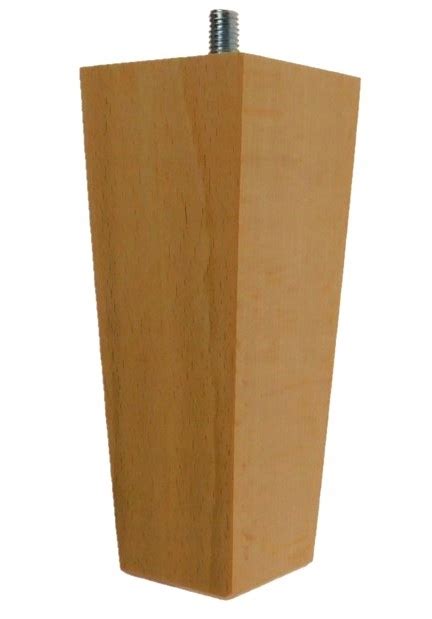 Nogi meblowe drewniane surowe 15cm trapez śruba 5905544378804 Cena