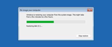 How To Recover Windows From A Backup With System Image Recovery