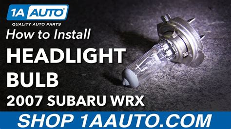 Subaru Wrx Light Bulb Guide