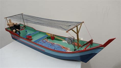 Sampan Nelayan Scale For Rc Hobbies And Toys Toys And Games On Carousell