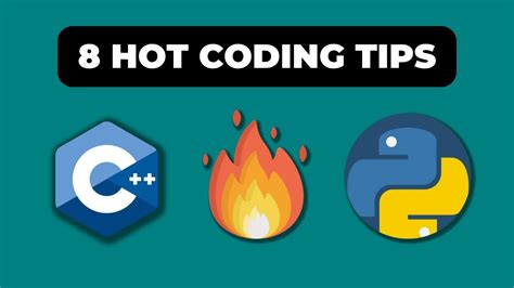 8 Rapid Fire Coding Tips For Beginner Developers Youtube