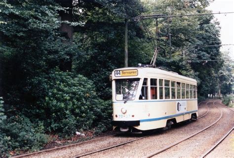 Stib 7037 T44 05 09 1995 3699 Rail Europe Light Rail Transport
