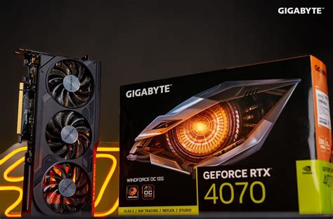 Card màn hình Gigabyte RTX 4070 WINDFORCE OC chính hãng