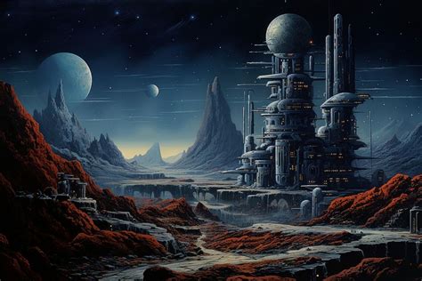 Stunning Moon Architecture Astronomy Night Free Photo Illustration