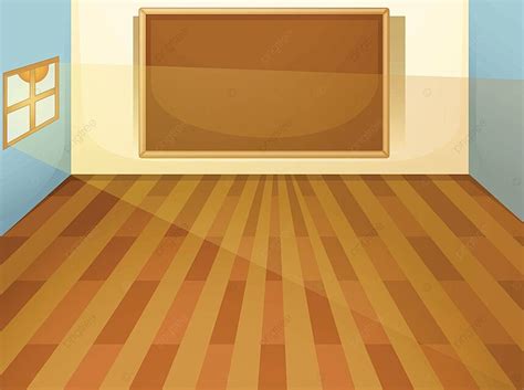 Empty Classroom Greaseboard Window Class Vector Greaseboard Window