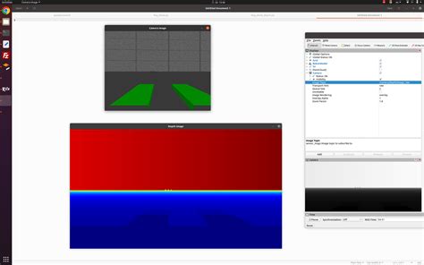 Python Displaying Gazebo Realsense Image Using Ros Depth Image Looks Weird And Having
