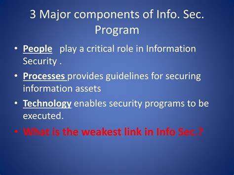 Ppt Chapter Information Security Overview Powerpoint Presentation