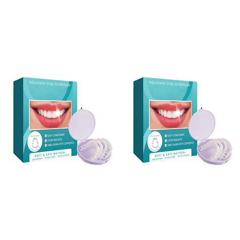 Adjustable Snap On Dentures For And Comfort Easy To Use And Maintain