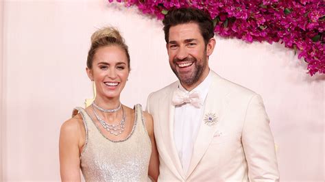 Emily Blunt And John Krasinski Perfectly Coordinate At 2024 Oscars