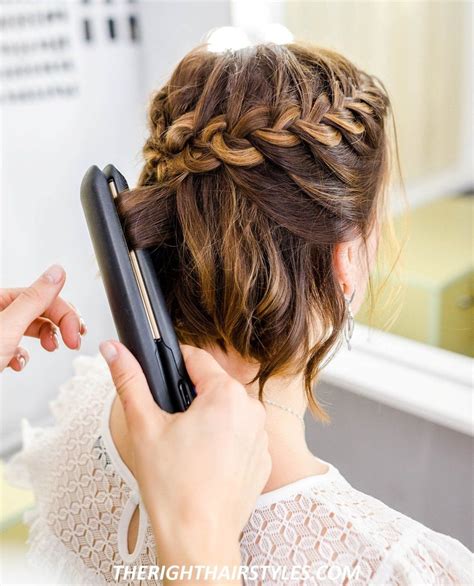 How To Do A Half Up French Braid Crown In 6 Easy Steps Braided