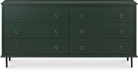 Moe S Home Collection Reagan Dresser Drawer Deep Green Ju Modern Furniture Canada