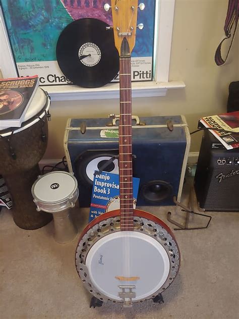 Framus 5 String Banjo Texan Series 1970s Reverb
