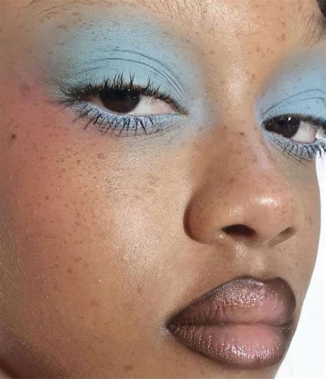 Blue Eyeshadow Eye Makeup Funky Makeup Dope Makeup