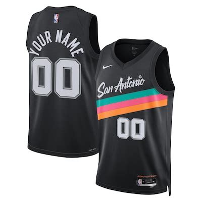San Antonio Spurs Nike Unisex 202526 City Edition Swingman Custom
