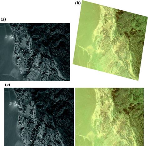 Registration Satellite Image Based On Proposed Technique A Spot Download Scientific Diagram