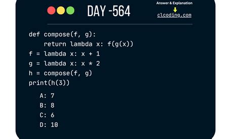 Python Coding Challenge Day 564 What Is The Output Of The Following