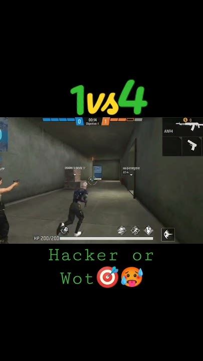 1vs4 An94 Jodhacker Or Wot🥵shorts Youtube