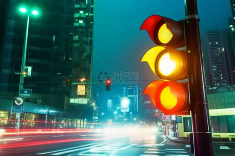 城市交通信号灯高清图片下载 正版图片600191152 摄图网