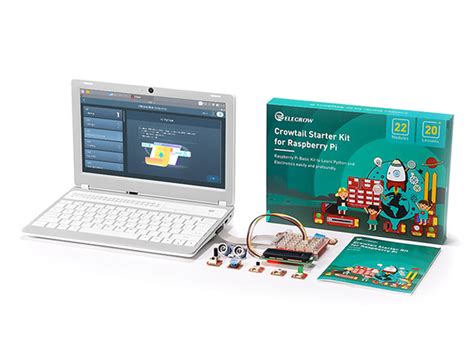 Crowpi L Advanced Kit Real Raspberry Pi Laptop For Learning