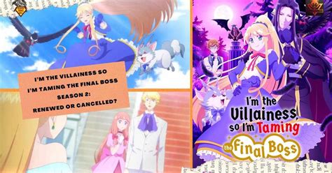 Im The Villainess So Im Taming The Final Boss Season 2 Confirmed In 2023