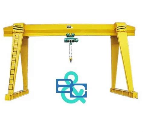 Single Girder Gantry Crane Maximum Lifting Capacity 0 5 Ton At Best