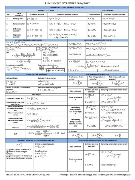 Revisi Rumus Mpc 2 Uts 57 Pdf