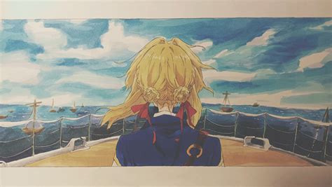 Violet Evergarden Violet Evergarden Drawn By Nanzhu801noraaaaa