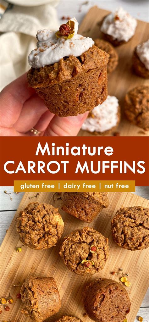 Mini Carrot Muffins Eggless Gluten Free Bake It Paleo Recipe