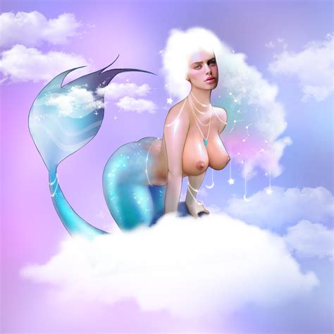 Rule 34 1girls Blue Eyes Cloud Cloud Hair Huge Breasts Looking At