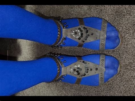 Cd Feeling My Feet Legs And Breasts In Nylon Pantyhose And Leotard