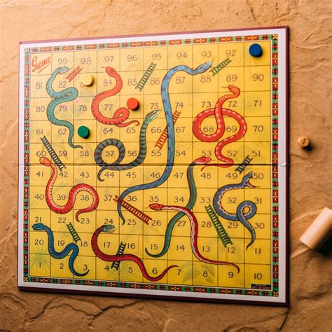 Game Kings A Beloved Classic Retro Snakes And Ladders