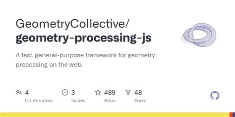 Github Geometrycollectivegeometry Processing Js A Fast General