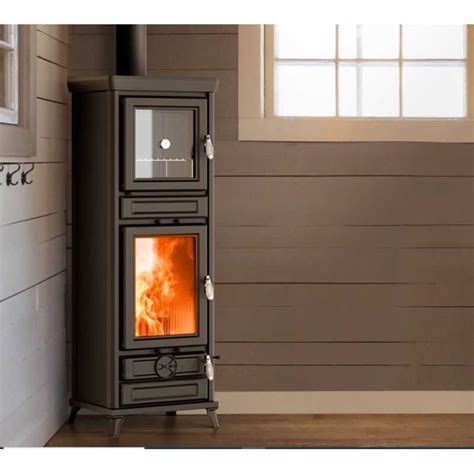 Stufa A Legna Con Forno Thermorossi Anna EVO Easy 13 8Kw