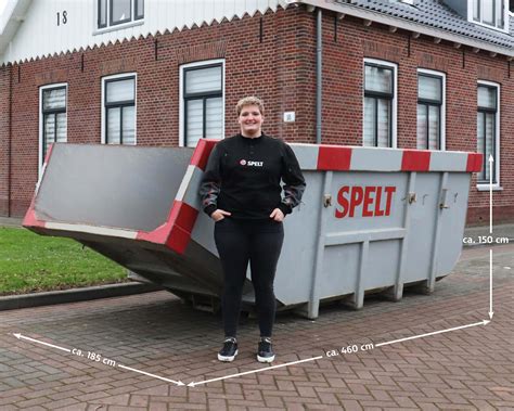 12m3 Container Huren 12 Kuub Container Spelt Afvalcontainer